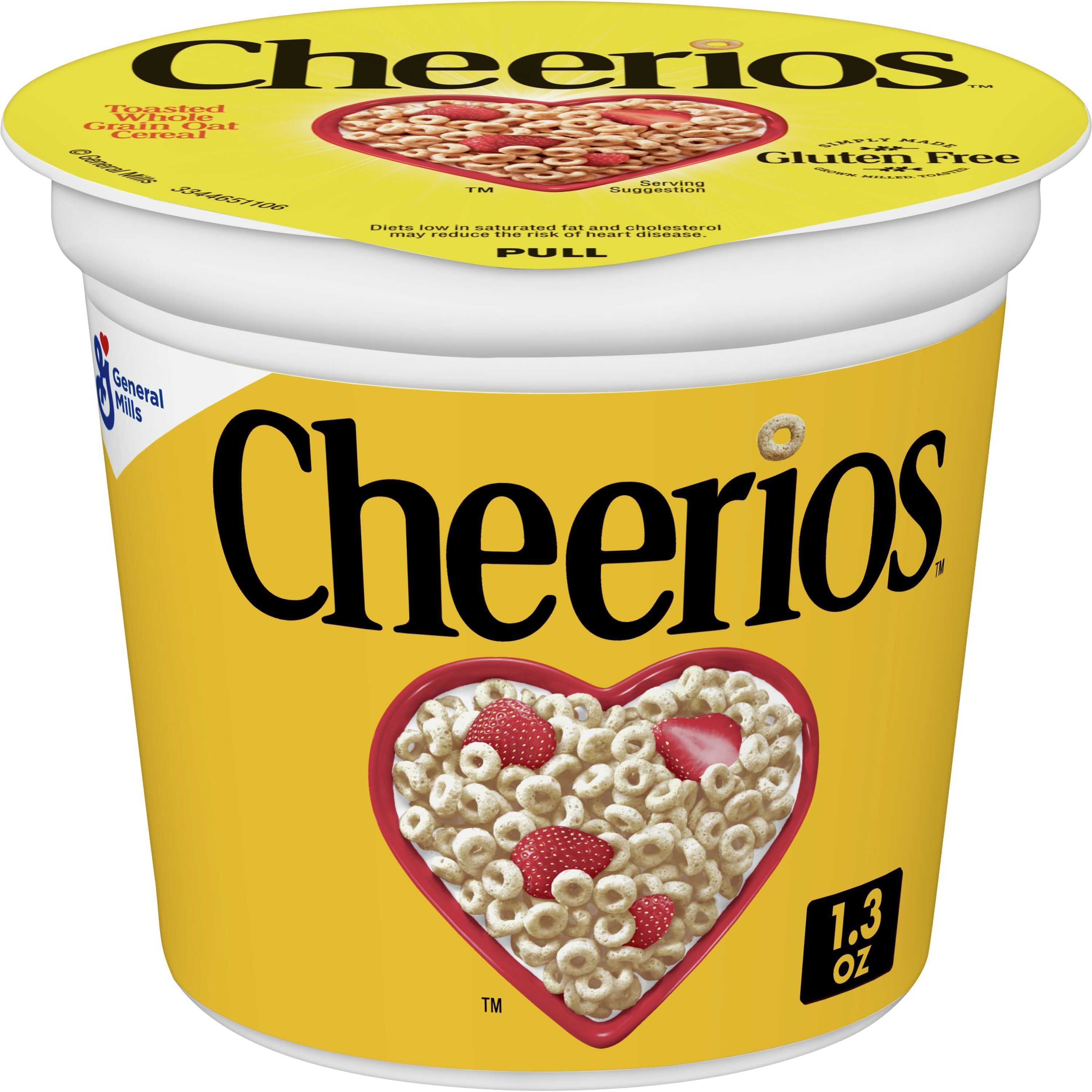 Buy Online Original Cheerios Heart Healthy Cereal Cup, 1.3 OZ Single Serve Cereal Cup | Kesar ...